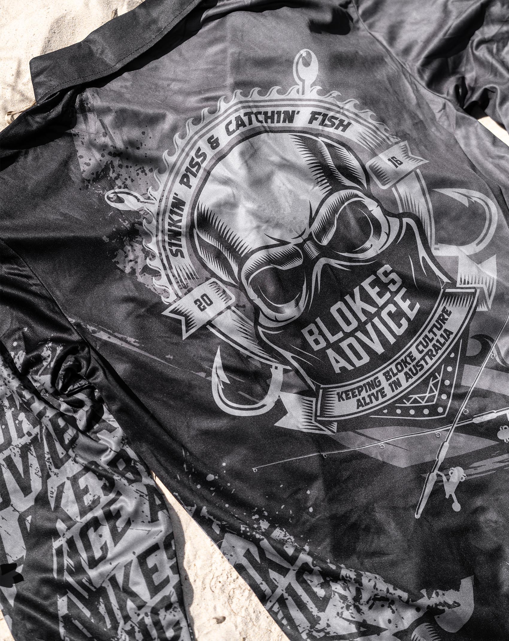 Aquaholics Fishing Jersey – Blokes Advice