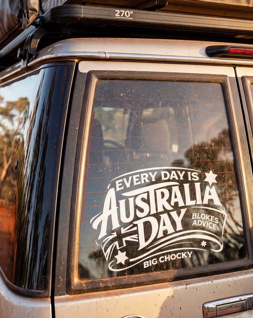 Big Chocky | Aussie Day Sticker - 300x194mm – Blokes Advice