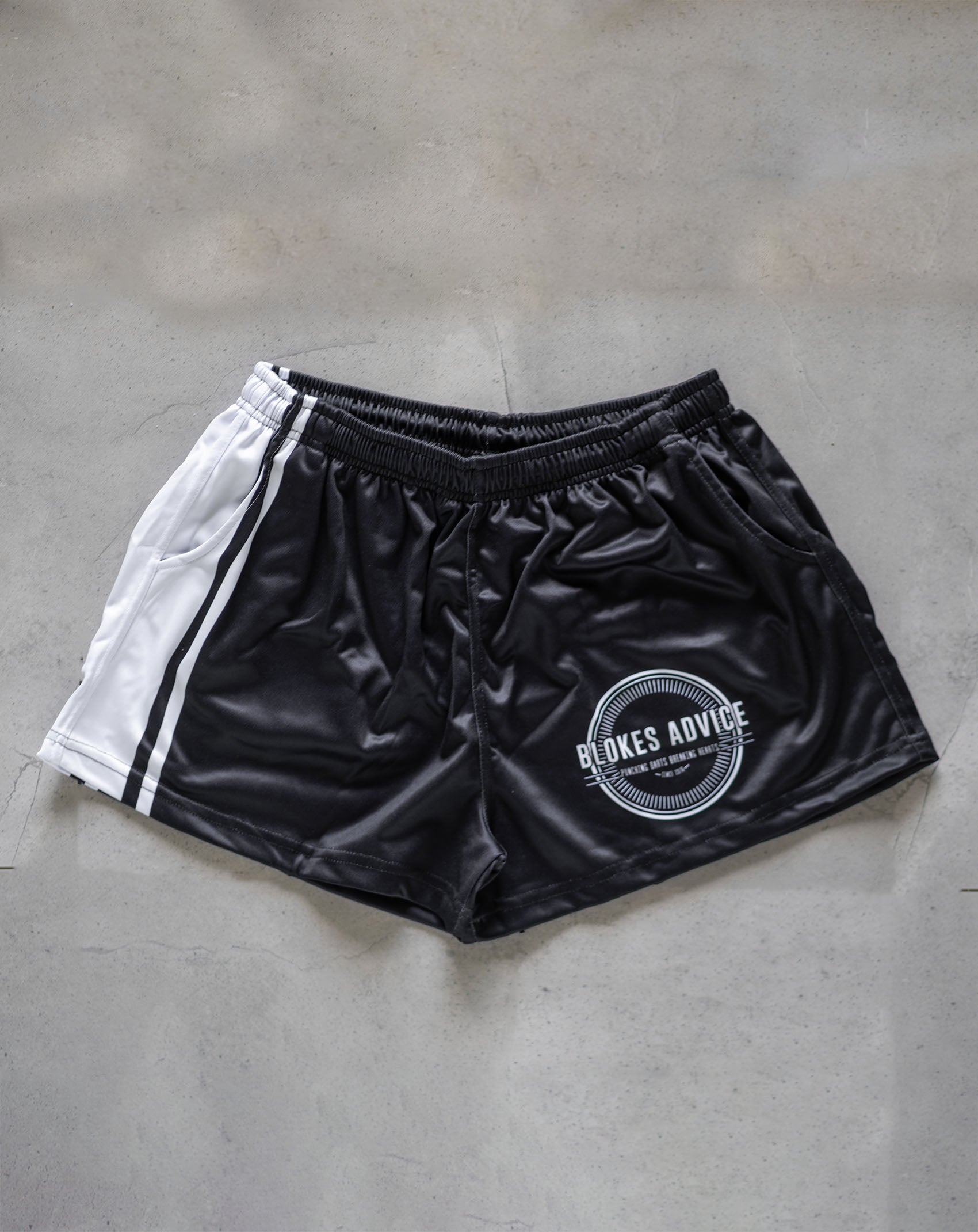 Footy Shorts – Blokes Advice