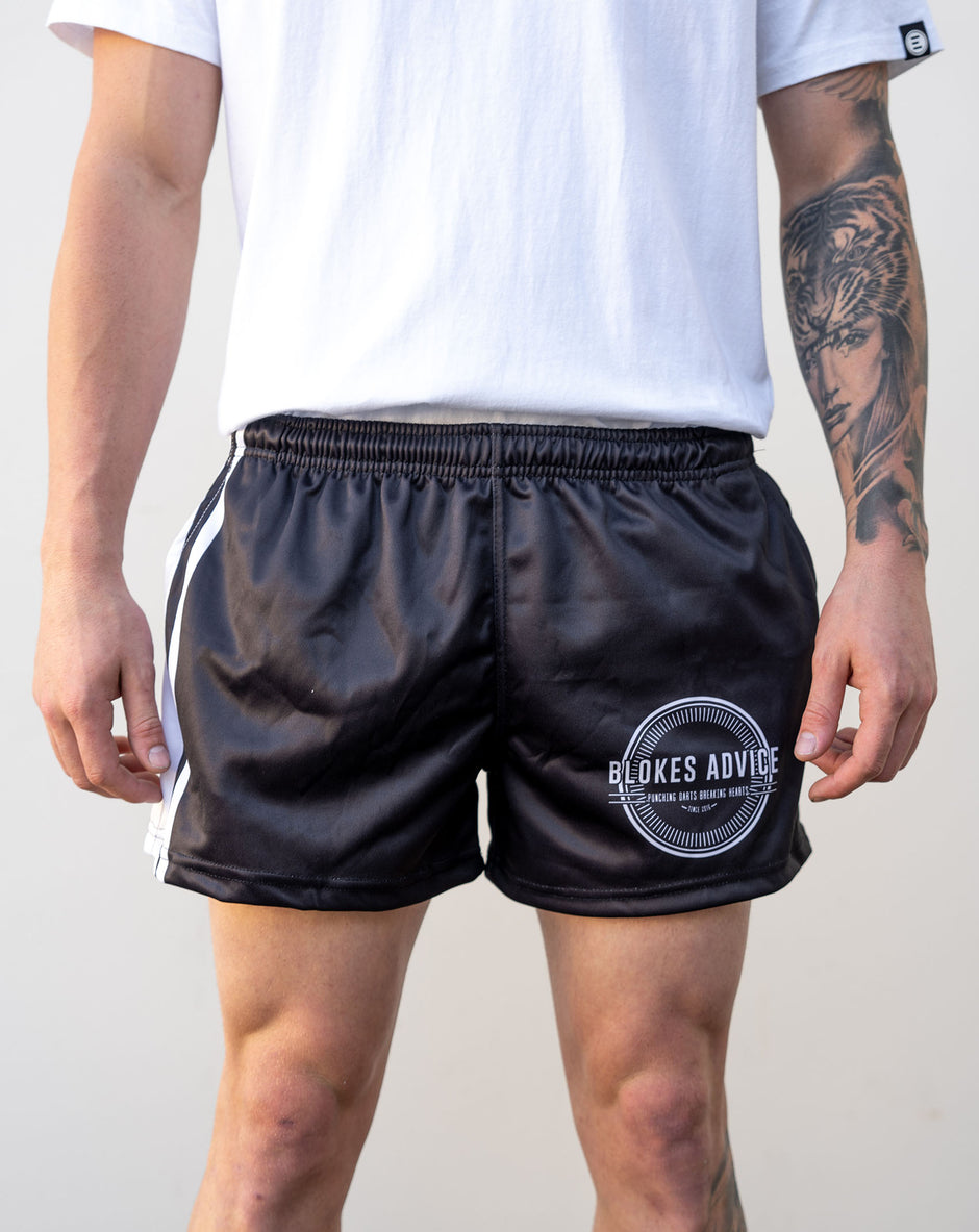 Footy Shorts – Blokes Advice