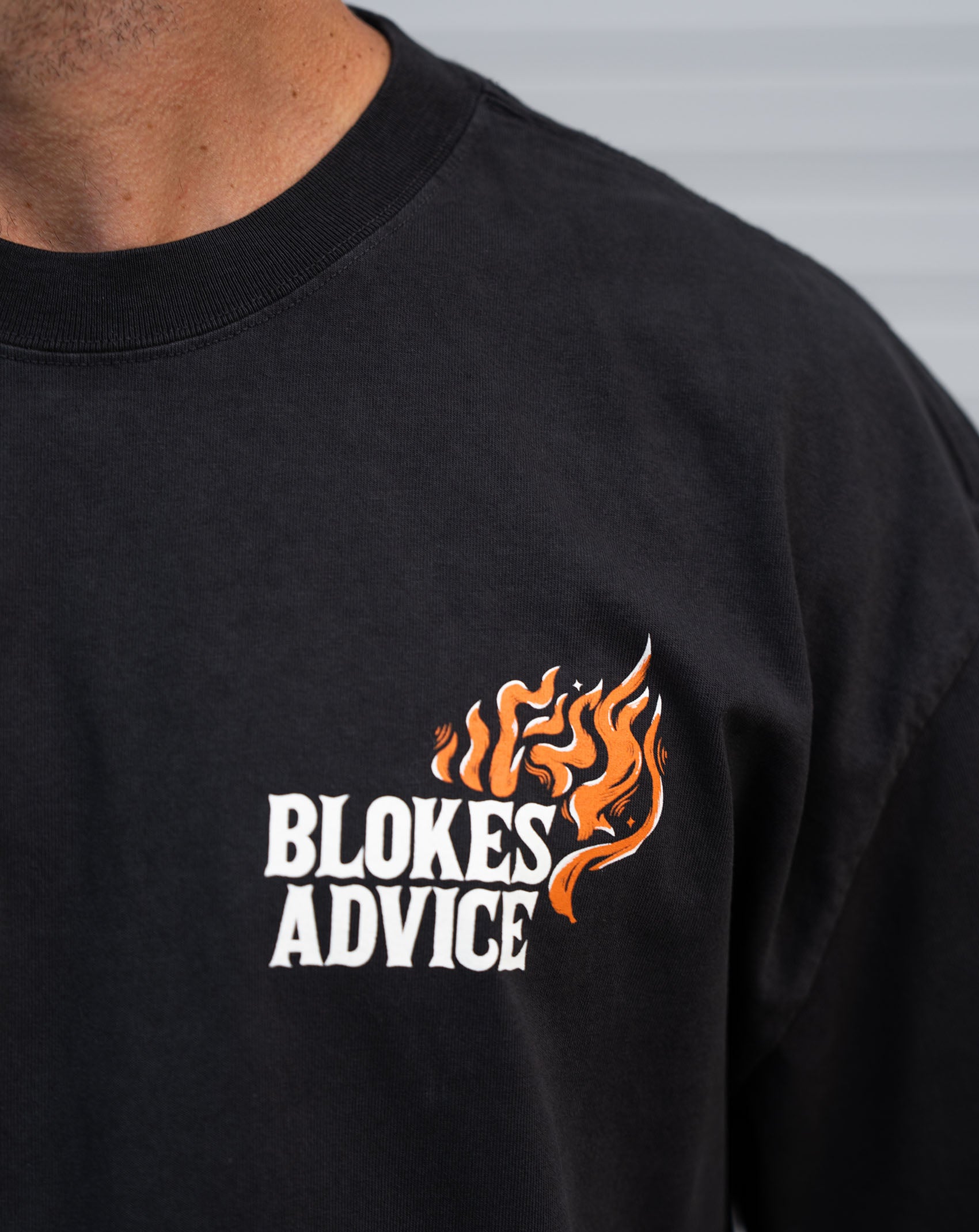 Unfiltered Heavy Tee - Black – Blokes Advice